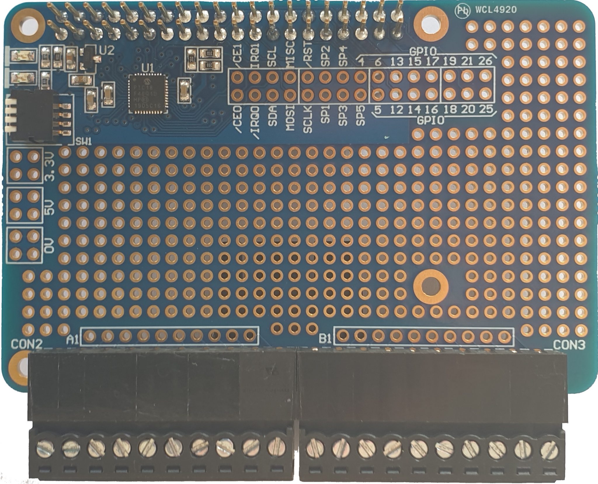 Pixie board BREADBOARD manual - AEL Microsystems Limited